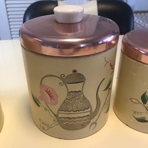 Ransburg | Kitchen | Vintage Mcm Container Canister Set Ransburg Made ...